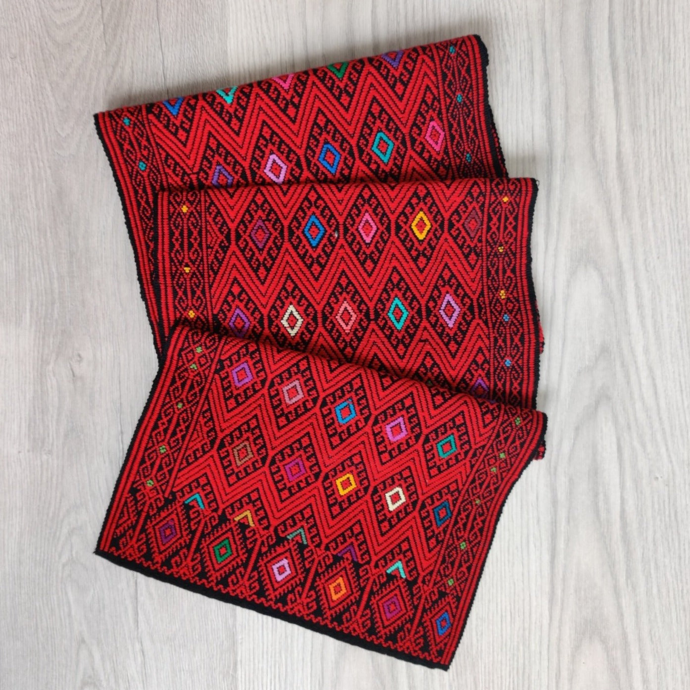 Chiapas Embroidered Runner