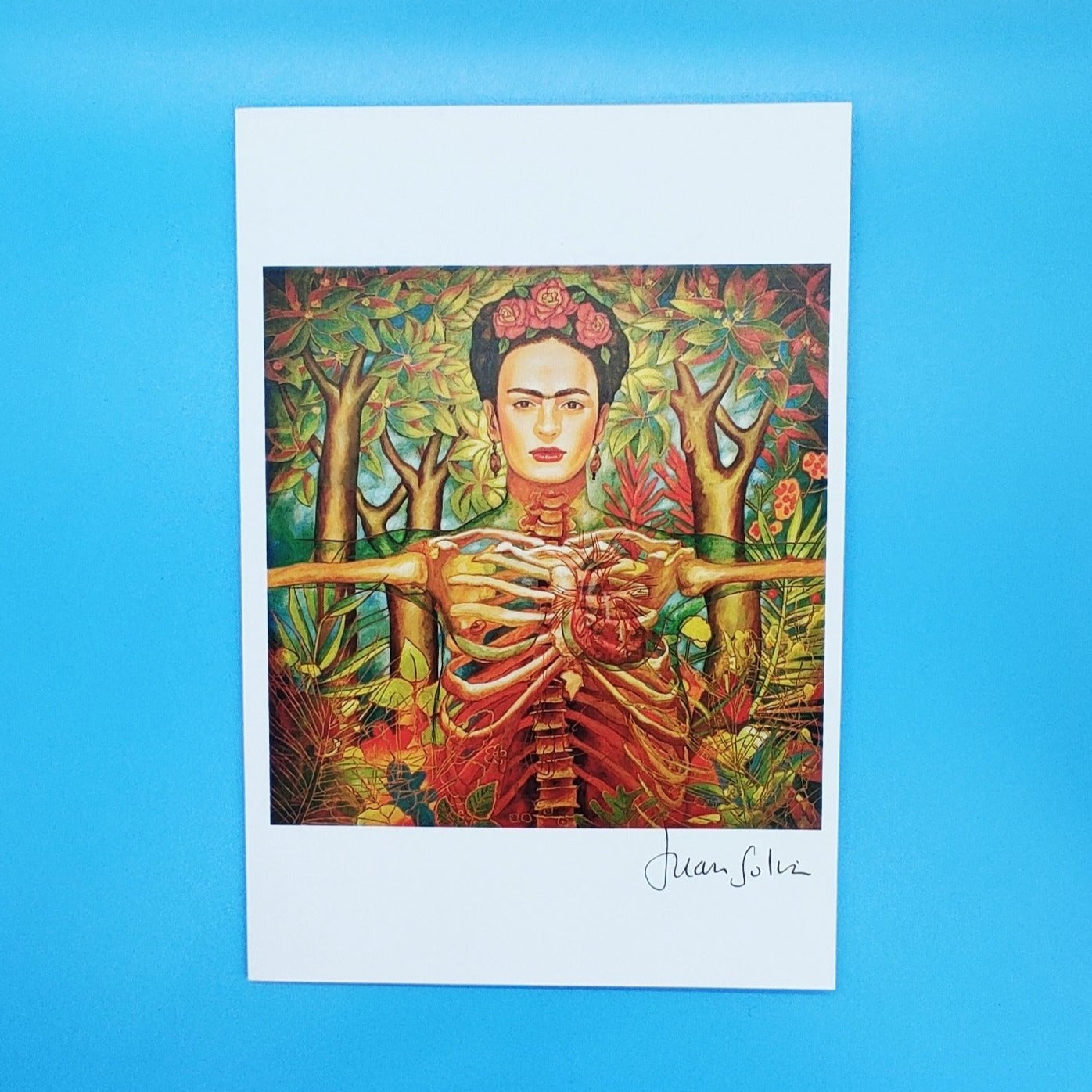 Greeting Card: Corazon de Frida
